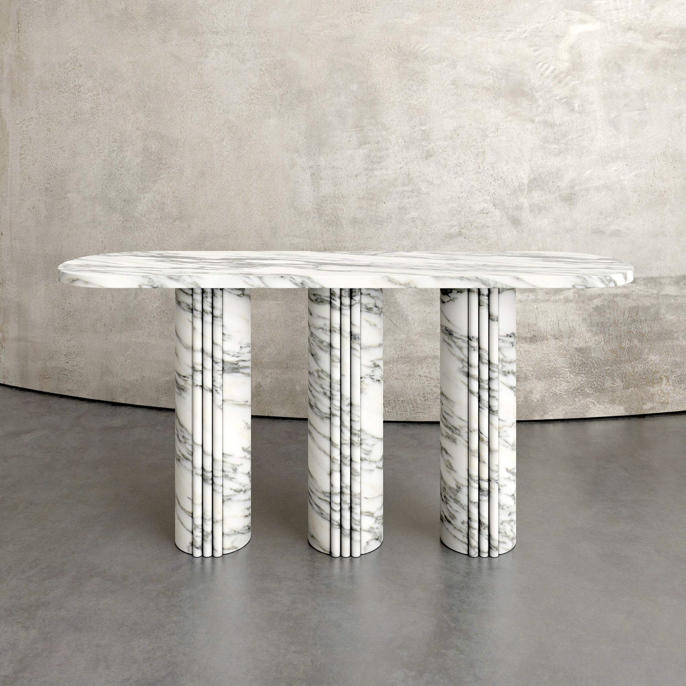Custom Marble Console Table | Tara Stone Furniture | Aprils Form
