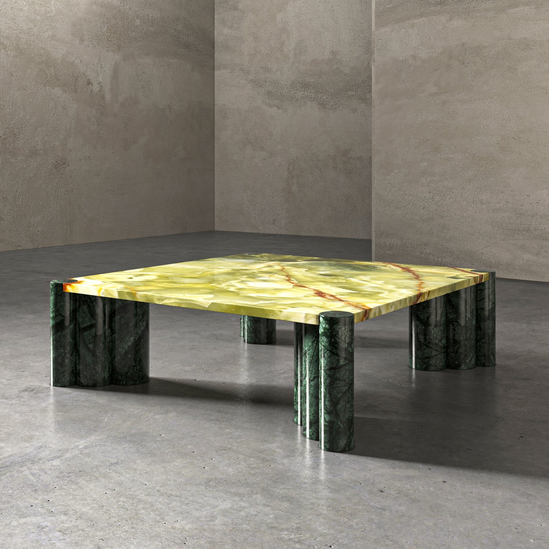 Custom Marble Atet Coffee Table is the substantial marble coffee table