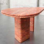 Bow Made-To-Order Marble Dining Table Classically Elegant