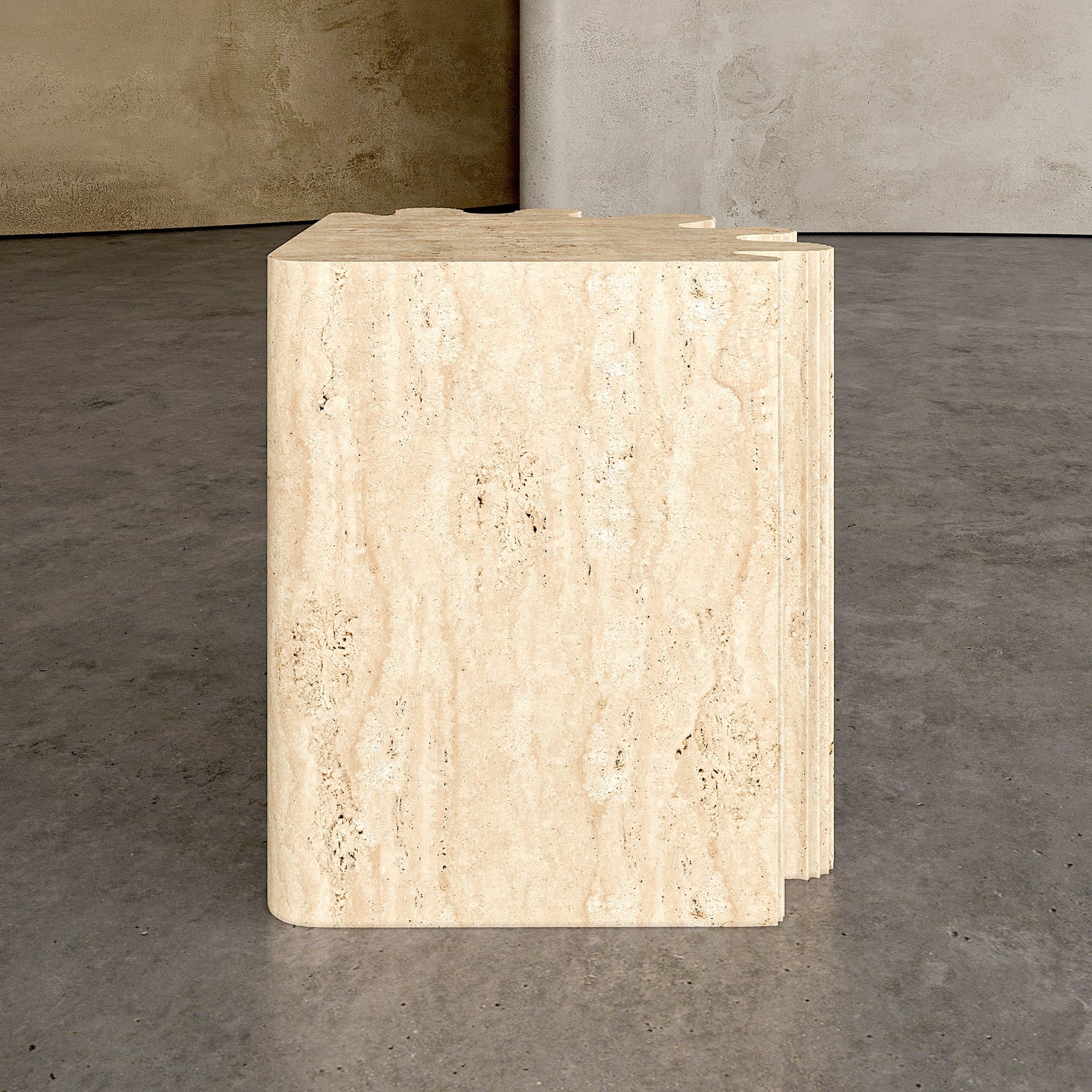 Custom Marble Side Table | Bespoke Stone Accent Furniture | Aprils Form