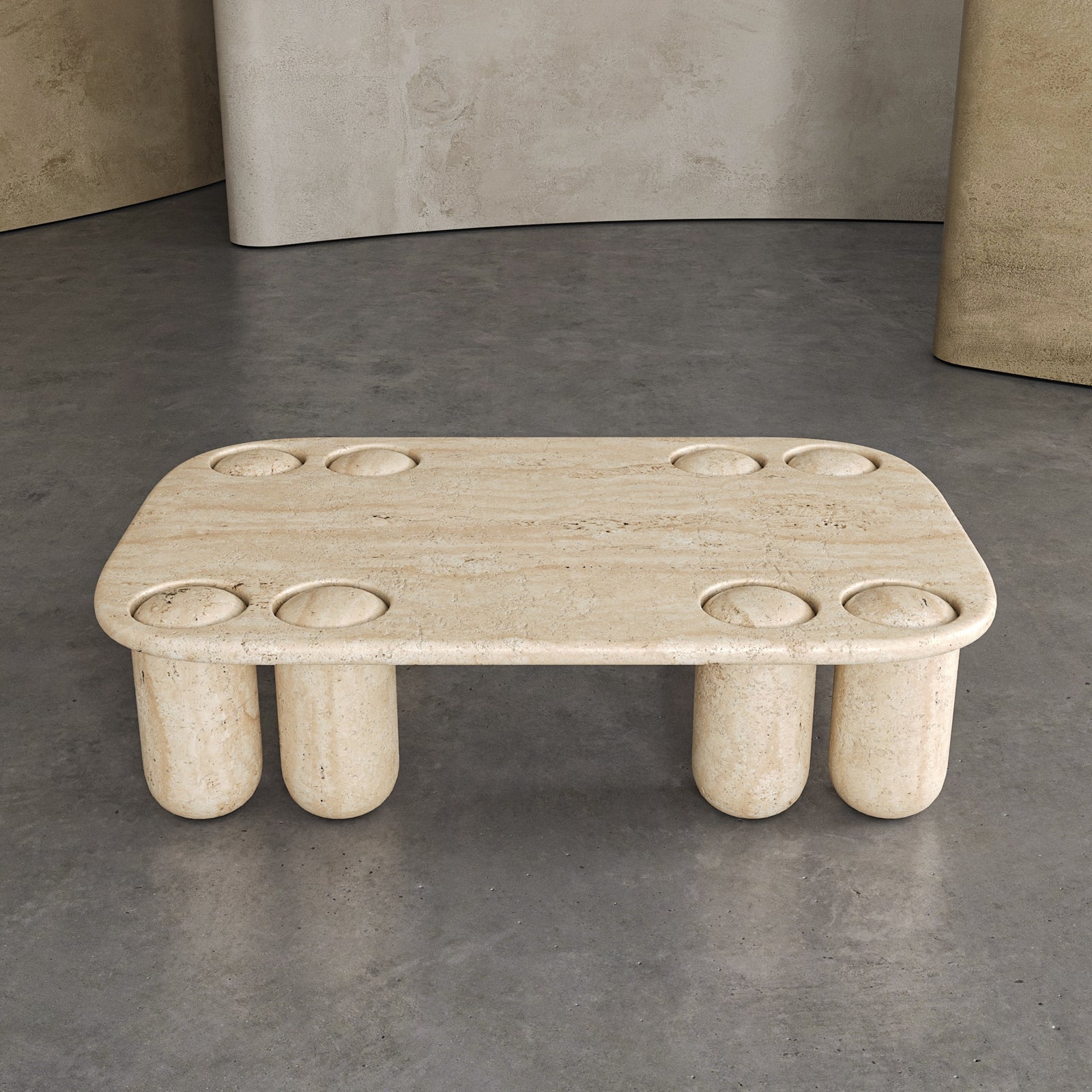 Custom Marble Coffee Table | Bespoke Stone Living Room Furniture ...