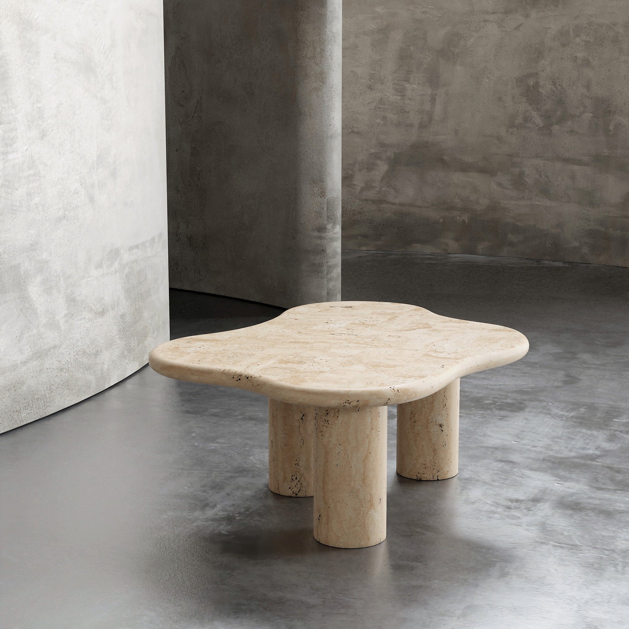 Custom Stone Coffee Table | Terra Bespoke Marble Furniture | Aprils Form