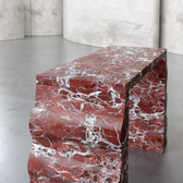 Wave Customize Stone Console Table -Sculpted with subtle sophistication
