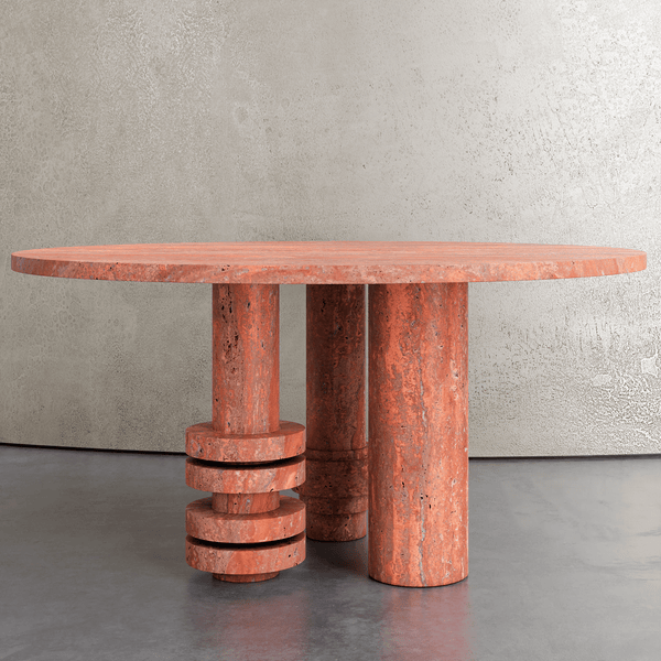 Custom Marble Dining Table | Berta Bespoke Stone Furniture | Aprils Form